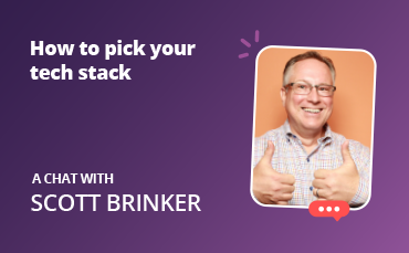 032: How to pick your tech stack - a chat with Scott Brinker - Voxpopme