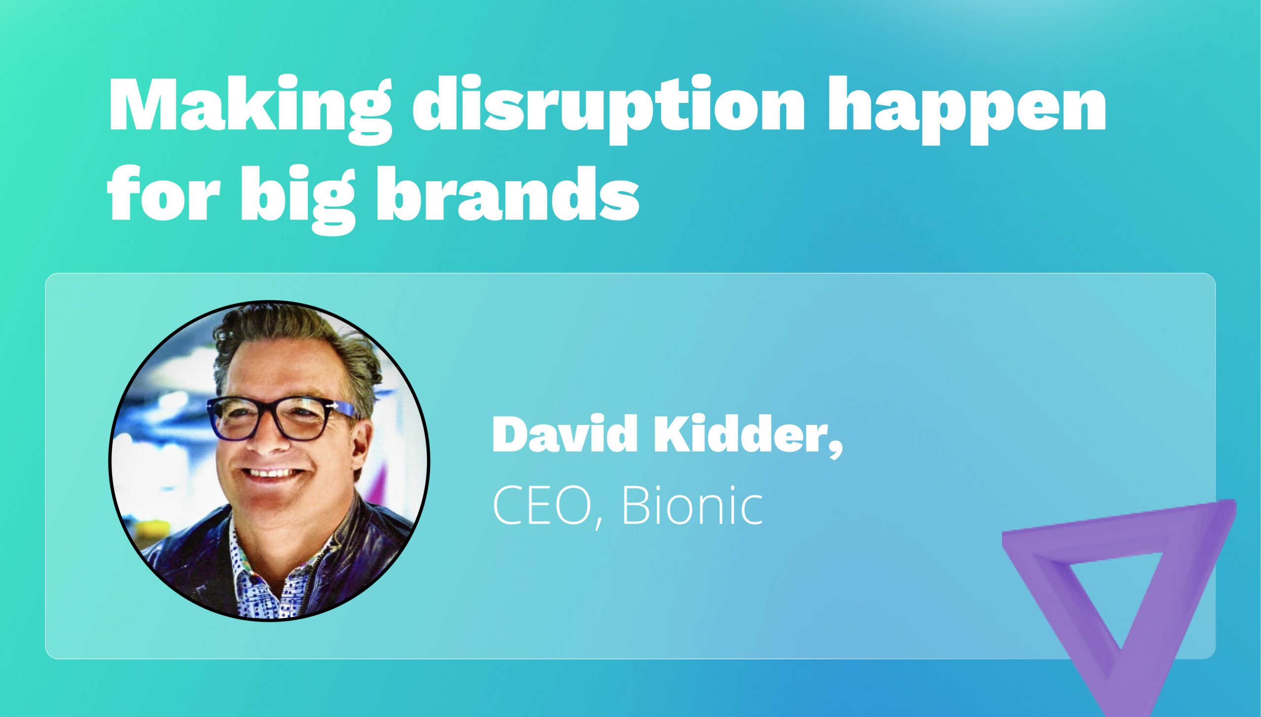 How to turn companies into disruptive brands - Voxpopme