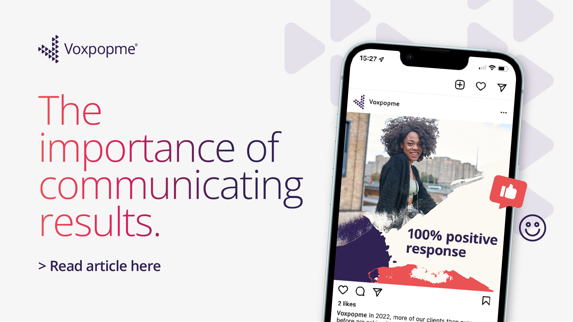 The importance of communicating results - Voxpopme