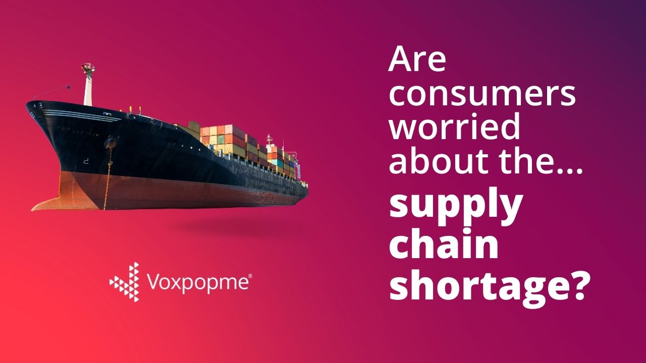 Study: Are consumers worried about the supply chain shortages?
