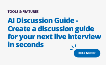 AI Discussion Guide - Voxpopme