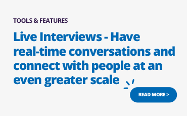 Live Interviews: Connect in Real-Time & Scale Consumer Conversations ...