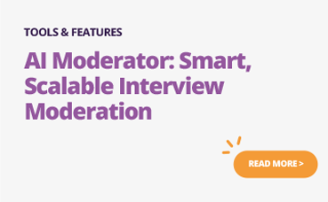 AI Moderator: Smart, Scalable Interview Moderation - Voxpopme