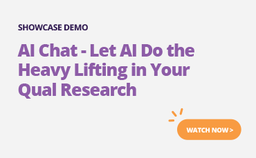 AI Chat Showcase Demo - Voxpopme