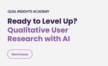Qualitative User Research with AI - Voxpopme
